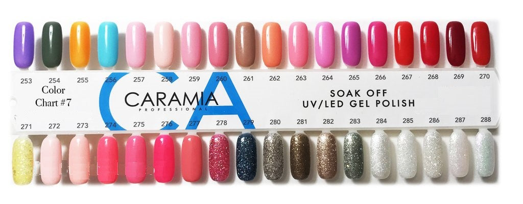 Caramia Gel Polish Color - 253 to 288 – Tulip Real Deal